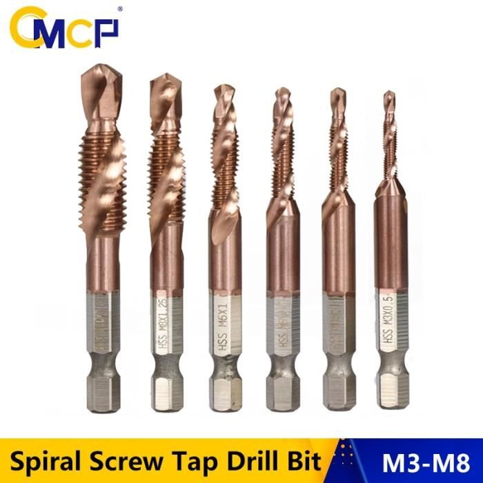 FILIERE - BUSE DE FILAGE - TARAUD,M5x0.8--robinet à vis en spirale ...