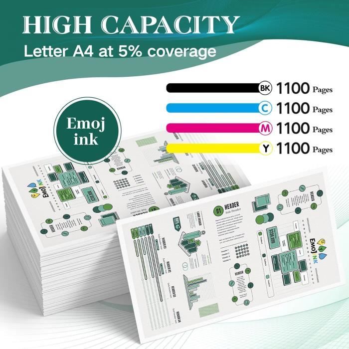 405 cartouches d'encre 405XL pour imprimante Epson Workforce Pro WF ...