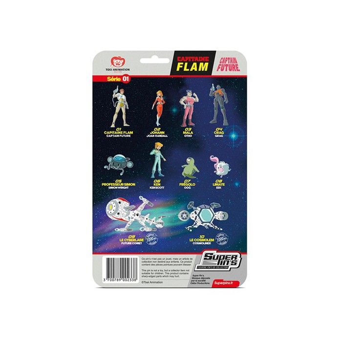 Figurine - SP COLLECTION - Capitaine Flam - 10,5 cm - Multicolore ...