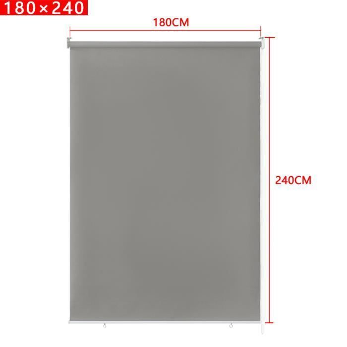 Store vertical - XMTECH - 180 x 240 cm - Toile imperméable - Anti UV ...