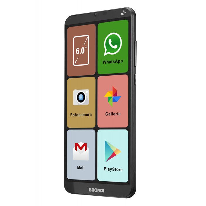 Smartphone Brondi 10278060 Noir - Cdiscount Téléphonie
