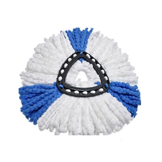 Eponge,Tête de vadrouille rotative triangulaire Ocedar 360, tampon de ...