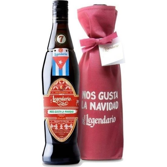 LEGENDARIO RHUM ELIXIR 7 ANS 70 CL EDITION NAVIDAD - La cave Cdiscount