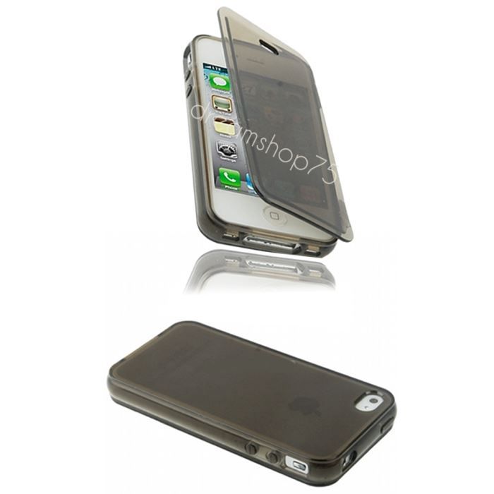 Housse coque etui silicone gel iphone 4/4S - Cdiscount Téléphonie