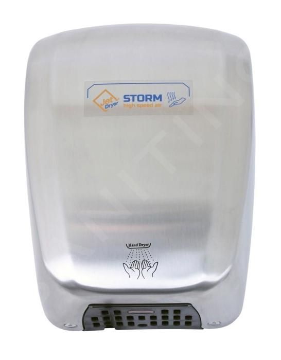 Jet Dryer Sèche-mains Sèche-mains à air chaud Storm, inox mat ...