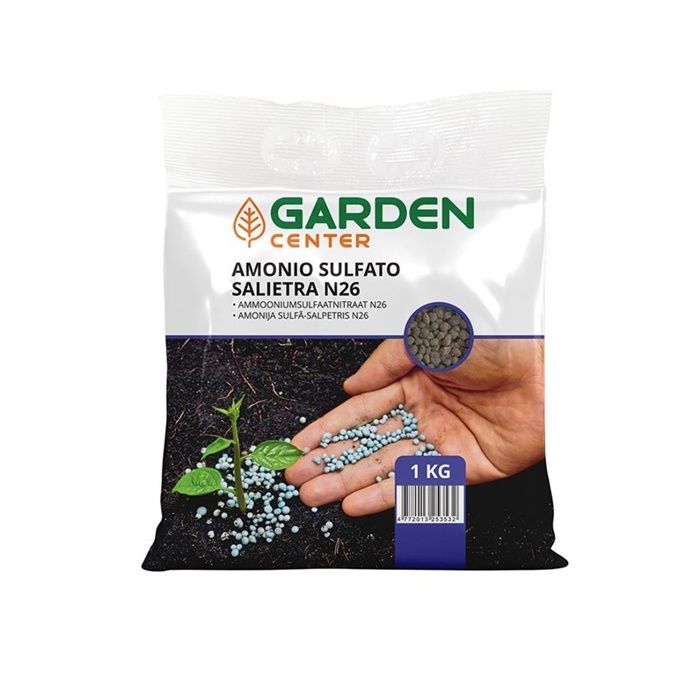 Engrais à base de nitrate d'ammonium N26 GARDEN CENTER, 1 kg ...
