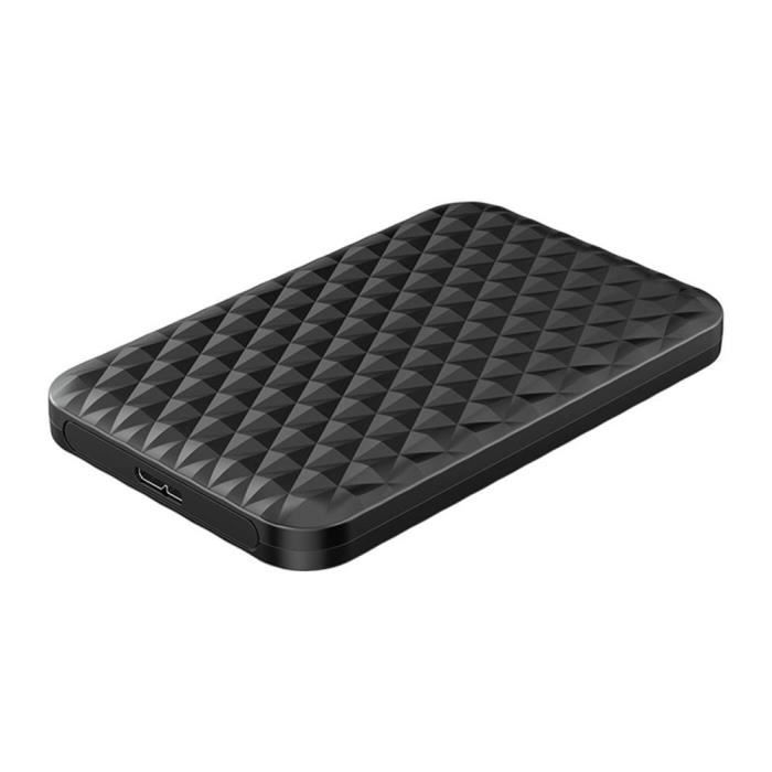 Cas de SSD noir - boîtier de 2.5 pouces SATA vers USB 3.0 SSD ...
