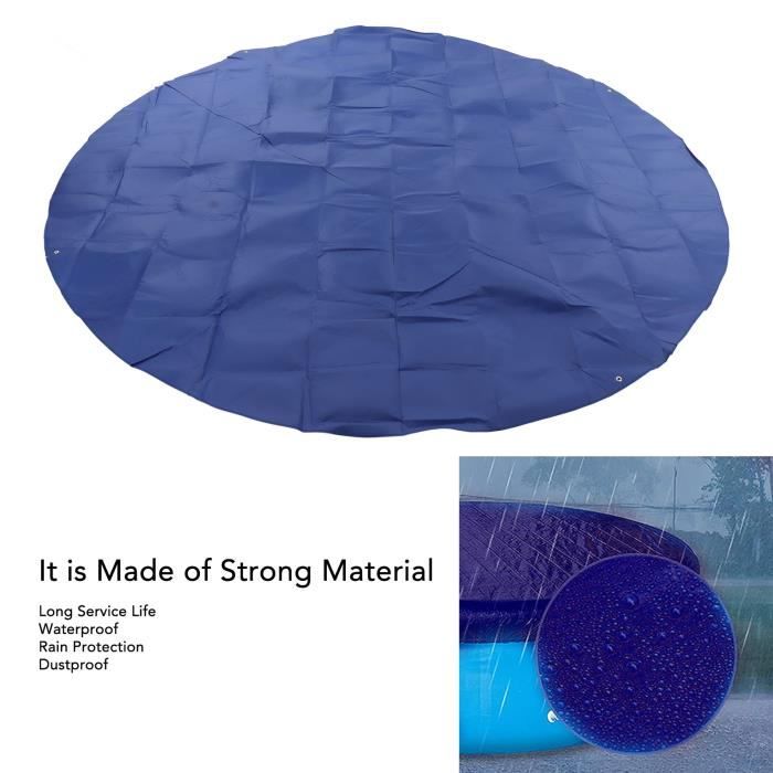 Bâche de protection pour piscine ronde ATYHAO - 3x3m - Imperméable et ...