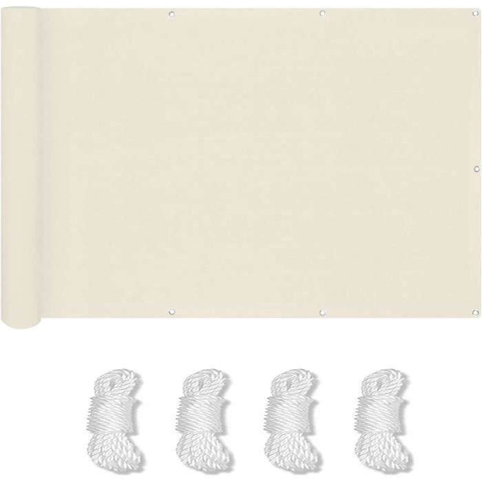 Voile D'Ombrage Rectangulaire Étanche 2X3.4M Pour Jardin, Balcon Et ...
