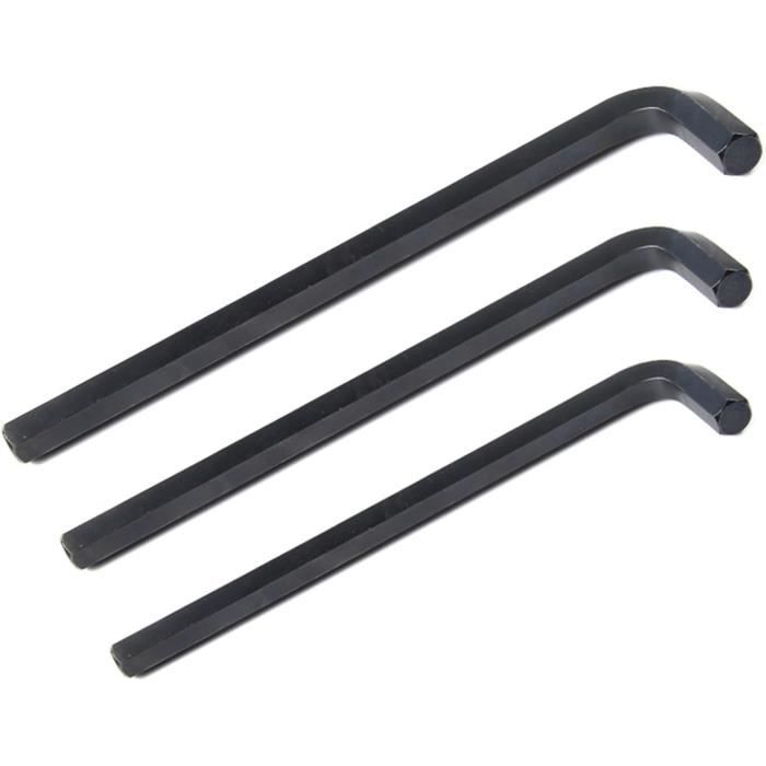 Clé hexagonale 0,9-1,27-1,5-2-2,5-3-4-5-6-8-10 mm (10 pcs) - Steel ...