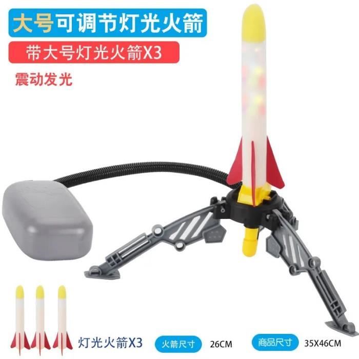 Fusée Stomp - Air Step - 3 pièces - Noir - Réglable - Pour enfants à ...