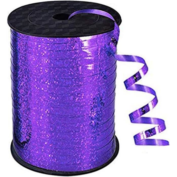 Violet Ruban Curling Brillant Ruban Ballon Décoration Ruban Rolling ...