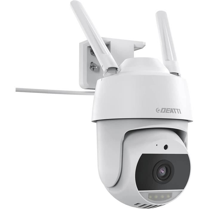 (2K Upgrade) PTZ Camera Surveillance WiFi exterieure sans Fil, Camera ...