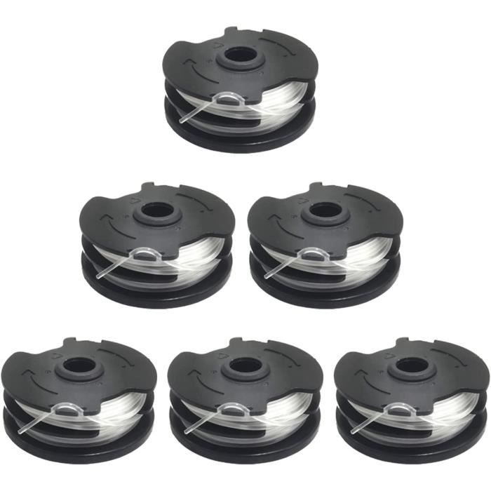 Lot de 6 Bobines de Rechange pour Débroussailleuse sans Fil Parkside PRTA 20-Li C3 IAN351753, 1 ...