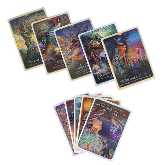 Drfeify carte de divination Jeu de cartes de tarot mystérieux ...