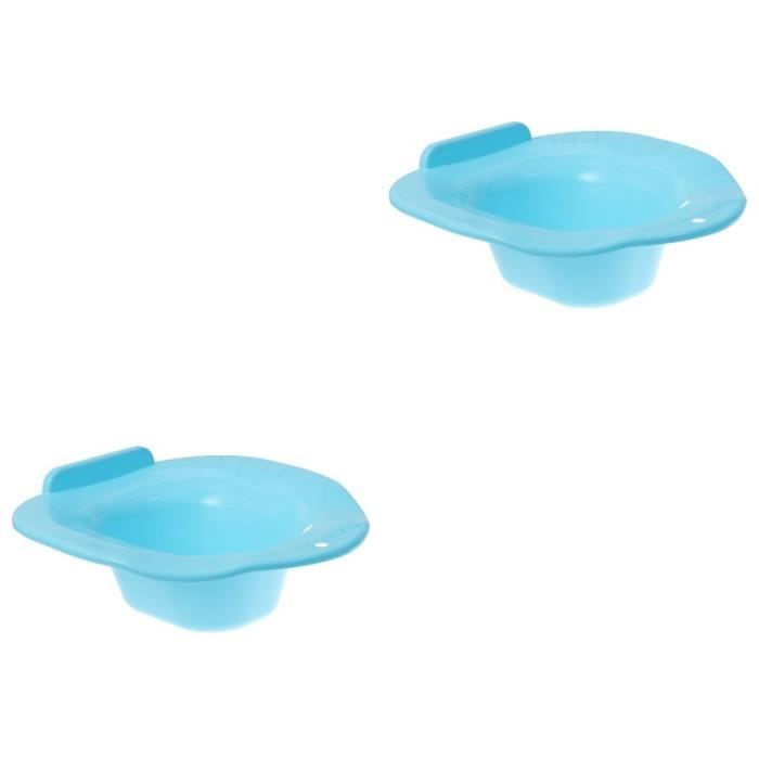 2pcs Baignoire sur-la toilette Perinéal Baignoire Basin Basin Bassin ...