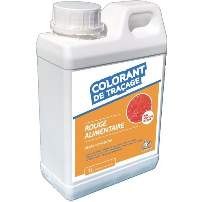 Colorant rouge alimentaire ultra concentré 1L - Cdiscount Jardin