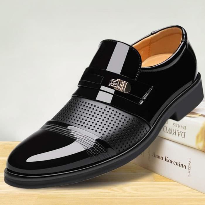 DERBY -Chaussures Hommes De Luxe Ventilation Bout Pointu Business ...