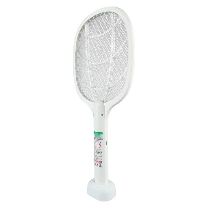 Qiilu Tapette à mouches électrique Support de tapette à mouche ...