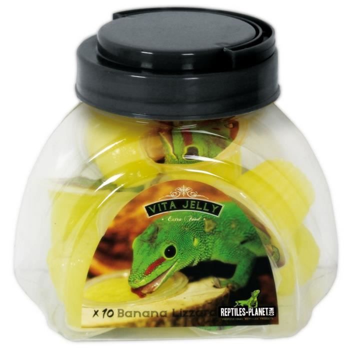 Nourriture lézards Vita Jelly Banana Lizard 10 Pièces REPTILES-PLANET ...
