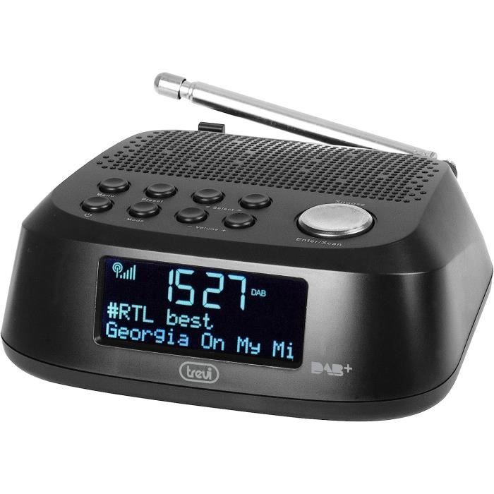 Rc 80D4 Dab Radio-Réveil Électronique Avec Récepteur Numérique Dab ...