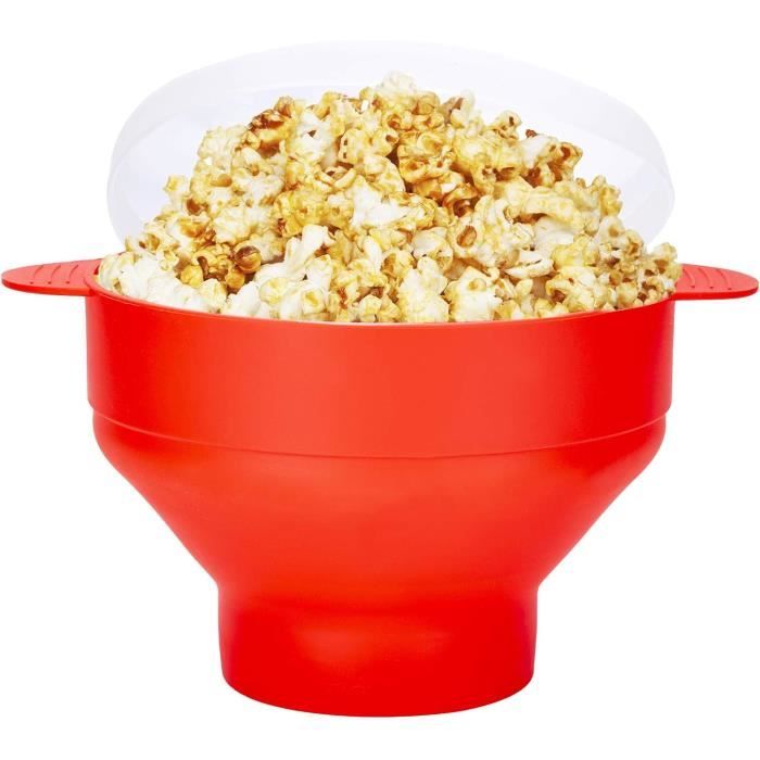 Popcorn Maker, Silicone Micro-Ondes Popcorn Microwave Popper ...