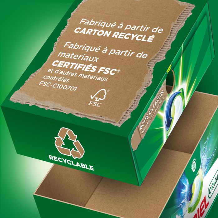 4x19 Pods Original, Lessive En Capsules Ariel - Cdiscount Electroménager