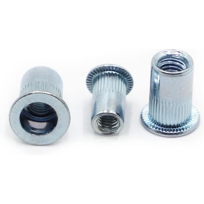 Ecrou de Rivet M3 M4 M5 M6 M8 M10 M12 Rivet écrous Outils Bleu Et Blanc ...