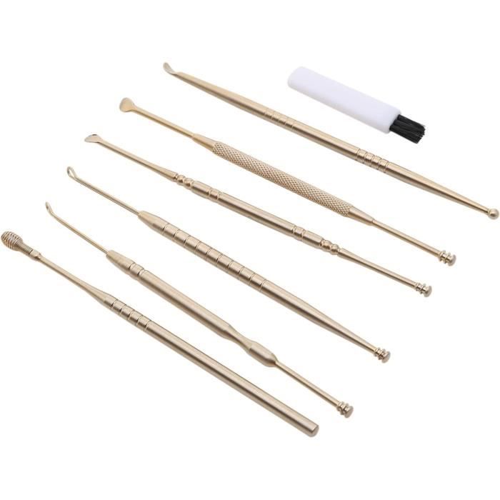Enlèvement De Cérumen 6 Pièces Ensemble D'Outils De Nettoyage De ...