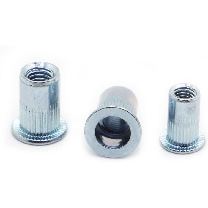 Ecrou de Rivet M3 M4 M5 M6 M8 M10 M12 Rivet écrous Outils Bleu Et Blanc ...