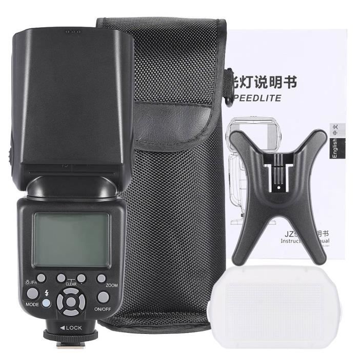 Andoer AD-980II i-TTL HSS 1/8000 s Maître Esclave GN58 Zoom Auto/Manuel ...