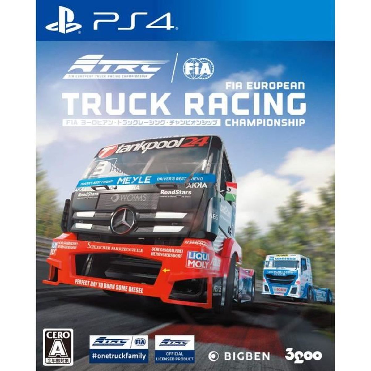 3GOO FIA EUROPEAN TRUCK RACING CHAMPIONSHIP SONY PS4 PLAYSTATION 4 ...