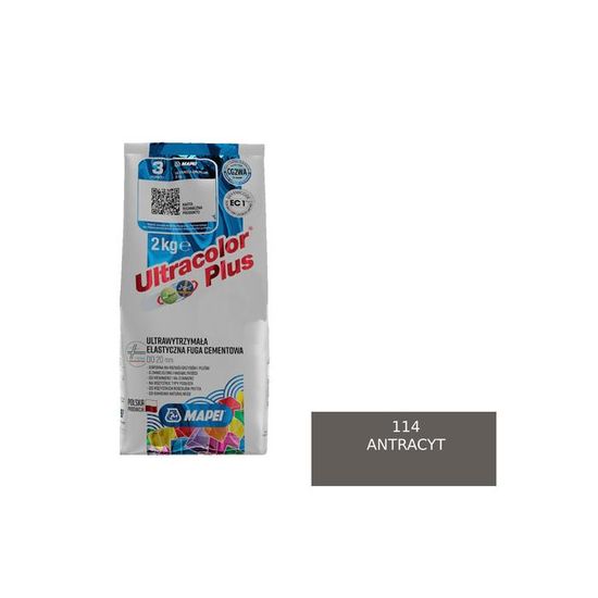 MAPEI ULTRACOLOR PLUS FUGA - 114 anthracite 2 kg - Cdiscount Bricolage