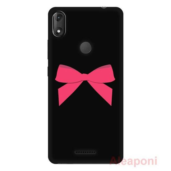 Coque Wiko View Max Smartphone noeud papillon silicone gel Coque ...