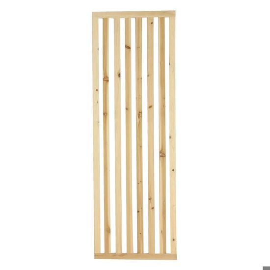 Panneau en latte de pin Hauteur 180cm - Cdiscount Maison