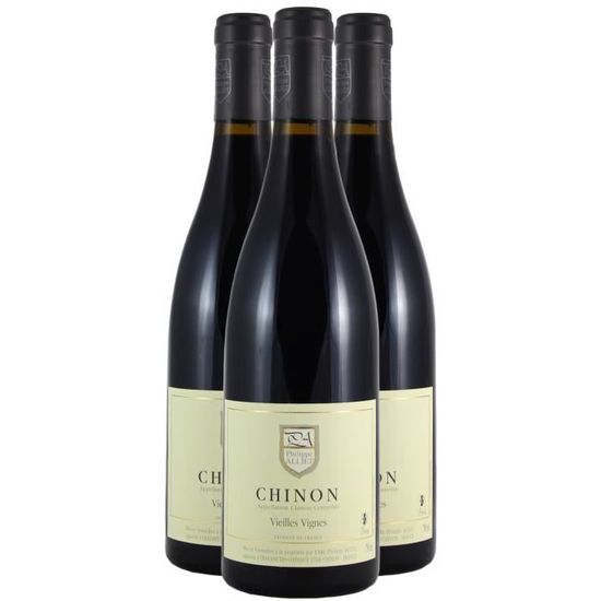 Chinon Vieilles Vignes Rouge 2020 - Lot de 3x75cl - Domaine Philippe ...