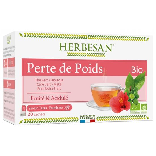 Herbesan Infusion Perte de Poids n°15 20 sachets - Cdiscount Au quotidien