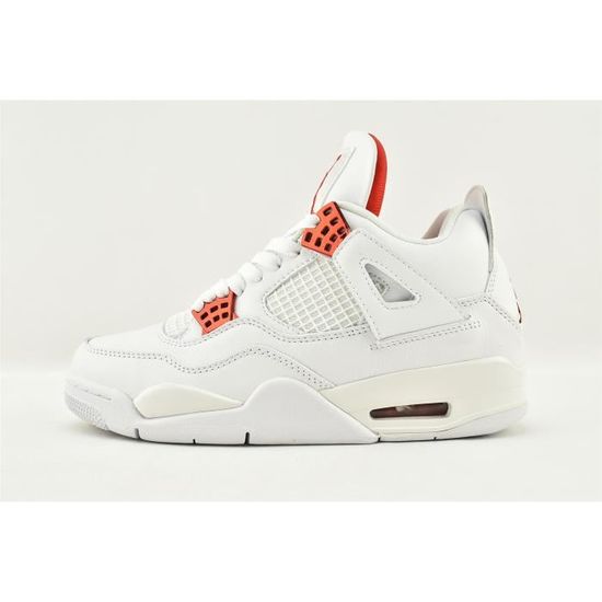AIRS-JORDANX 4 Retro Retro Red Metallic CT8527-112 AJ4 Baskets Homme ...