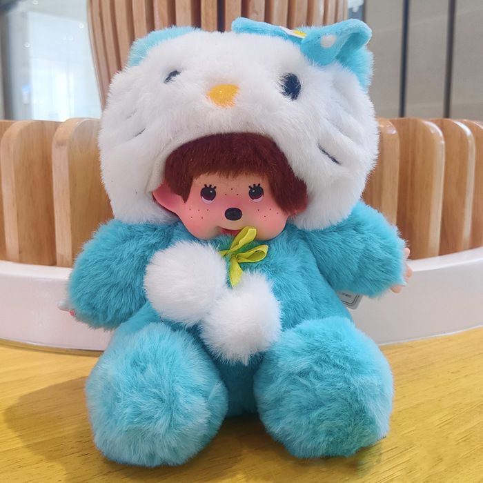 Hello Kitty Monchhichi Jouet en Peluche,Jouet en Peluche,20cm Doux ...