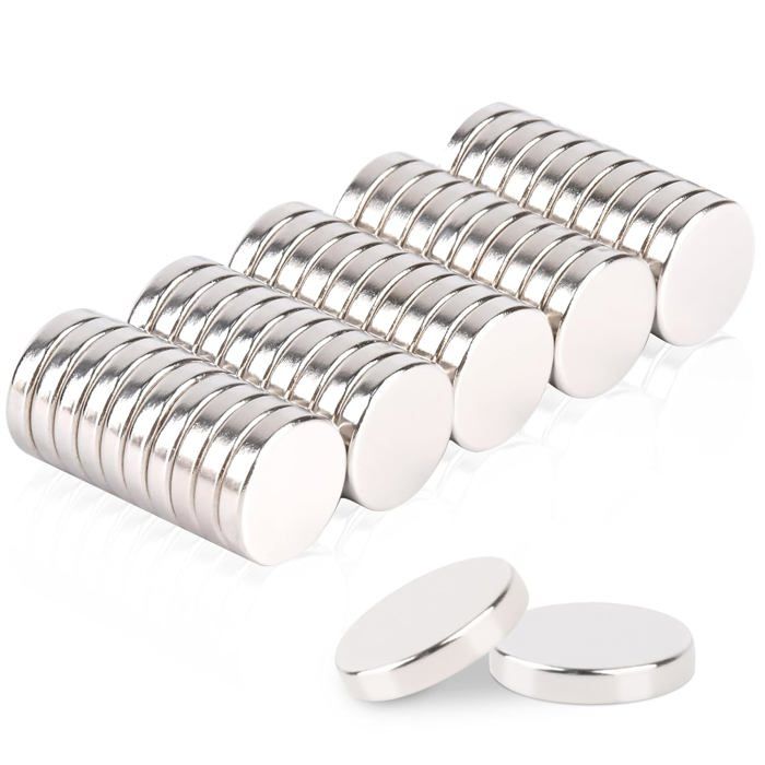 100 Pièces Aimant Puissant Aimant Neodyme Mini Magnet Frigo Petit ...