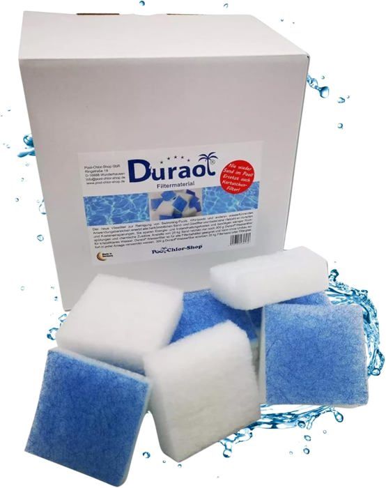 Duraol matériau filtrant pour Piscine I Fibres filtrantes pour Filtre à ...