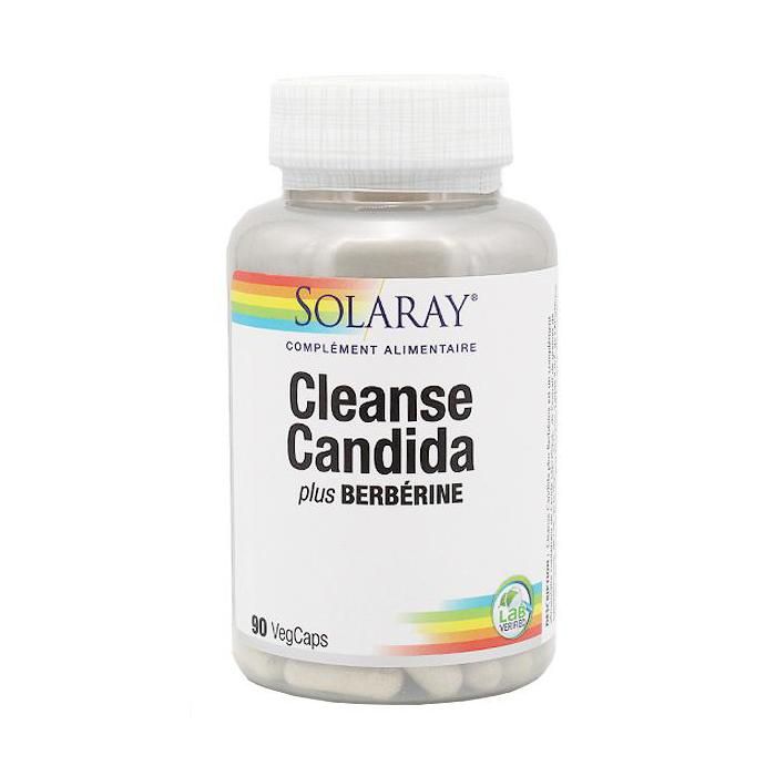 Solaray Cleanse Candida Plus Berberine 90 capsules végétales - Cdiscount Santé - Mieux vivre