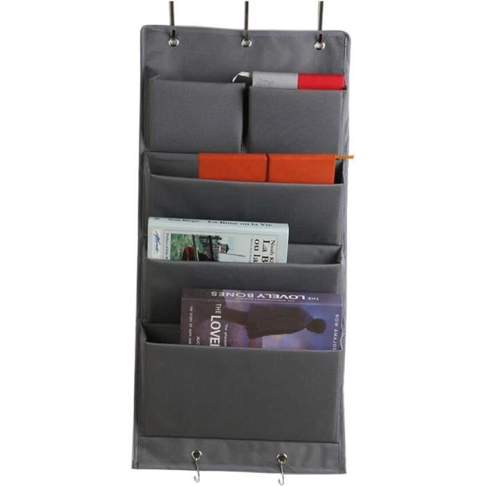 Porte-Revue Mural, Porte Document Mural, Rangement Tissu Porte, 5 ...