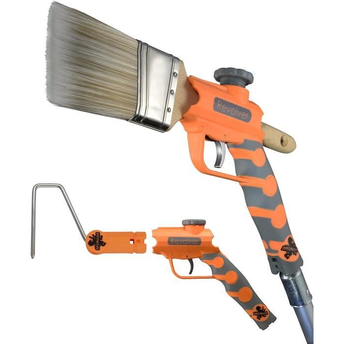 Tools -Revolver- Rallonge pour Manche de Pinceau-Brosse-Rouleau à ...