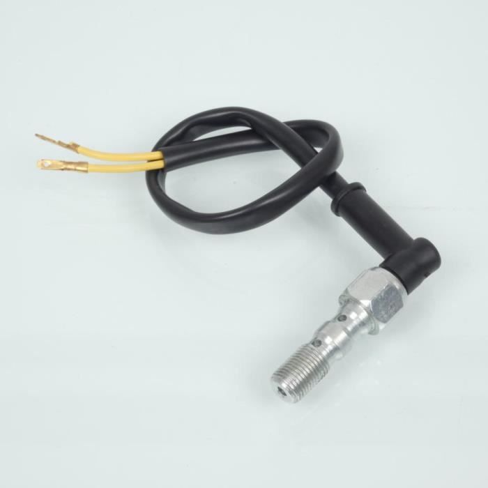 Vis double raccord banjo M10 P100 avec contacteur de frein hydraulique ...