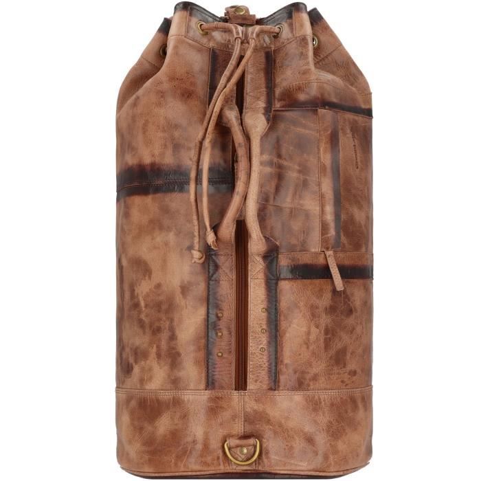 Greenland Nature Mascu & Line Sac de voyage en cuir 66 cm 4002-braun braun