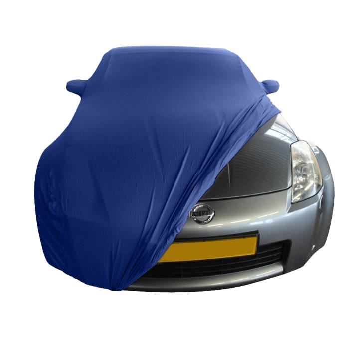 Bâche de protection intérieur pour Nissan 350Z - Bleu - Avec poches ...
