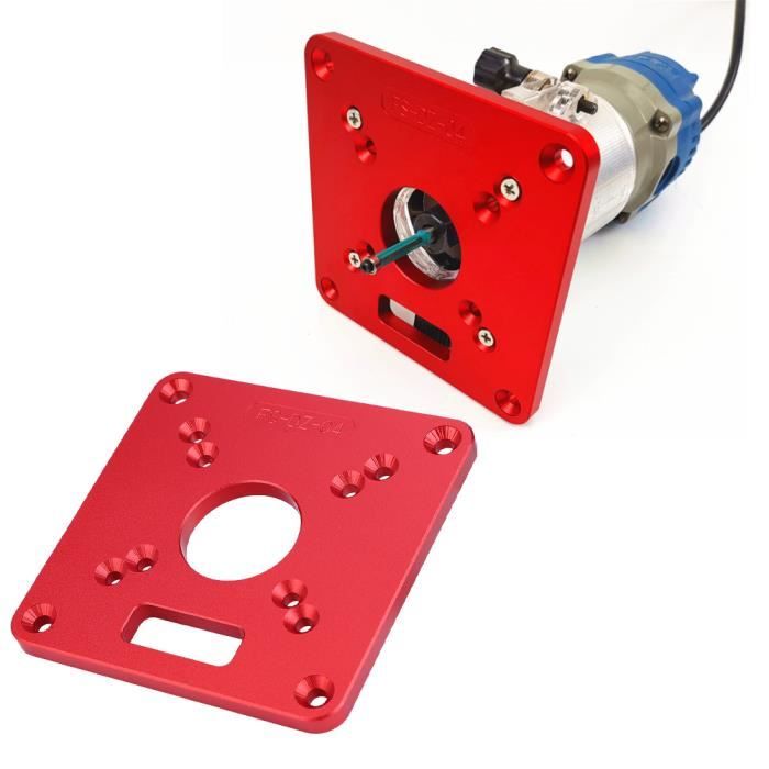 Plaque d'insertion de table de routeur - DIOCHE - Aluminium 6061 ...