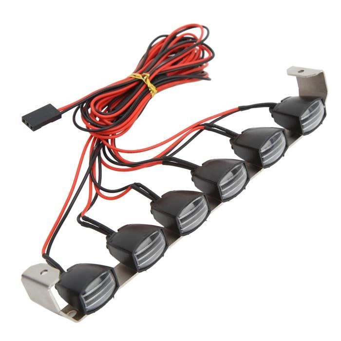Fdit Barre lumineuse RC RC Light Bar LED Lights Square Toit Lamp DIY ...