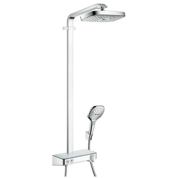 HANSGROHE Showerpipe Raindance Select ShowerTablet E 300 2jet EcoSmart ...